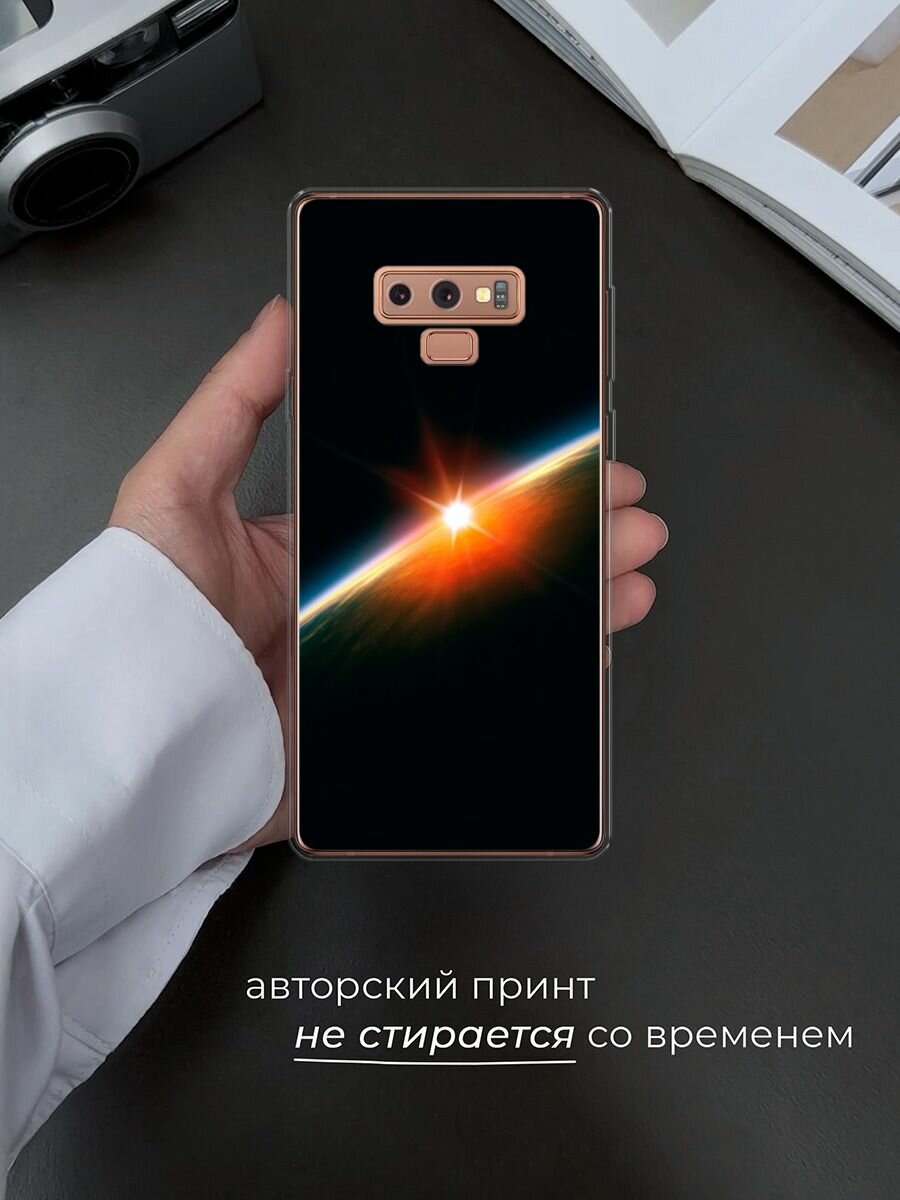 Чехол на Samsung Galaxy Note 9 / Самсунг Галакси Нот 9 с принтом "Космос 9" — фото 1