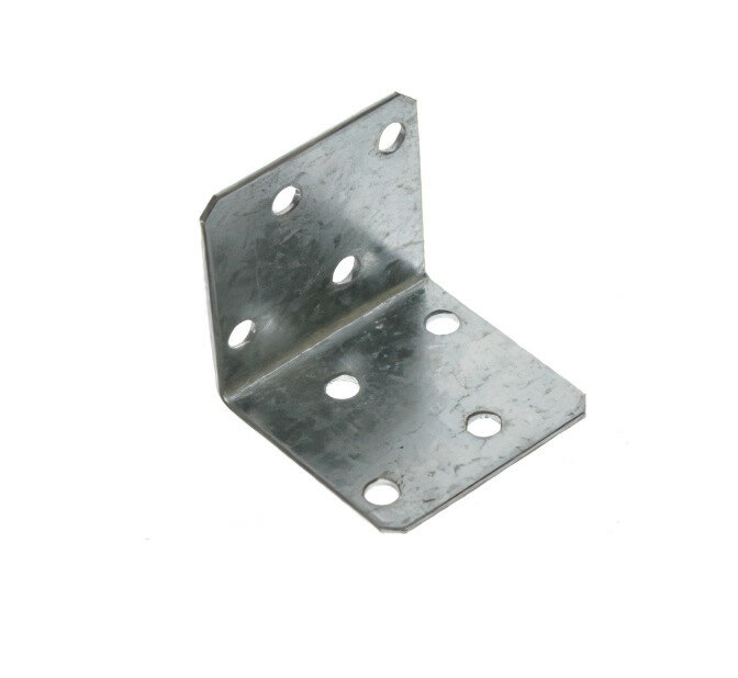 Уголок соединительный, 40х40х40 мм, сталь оцинкованная, 1 шт