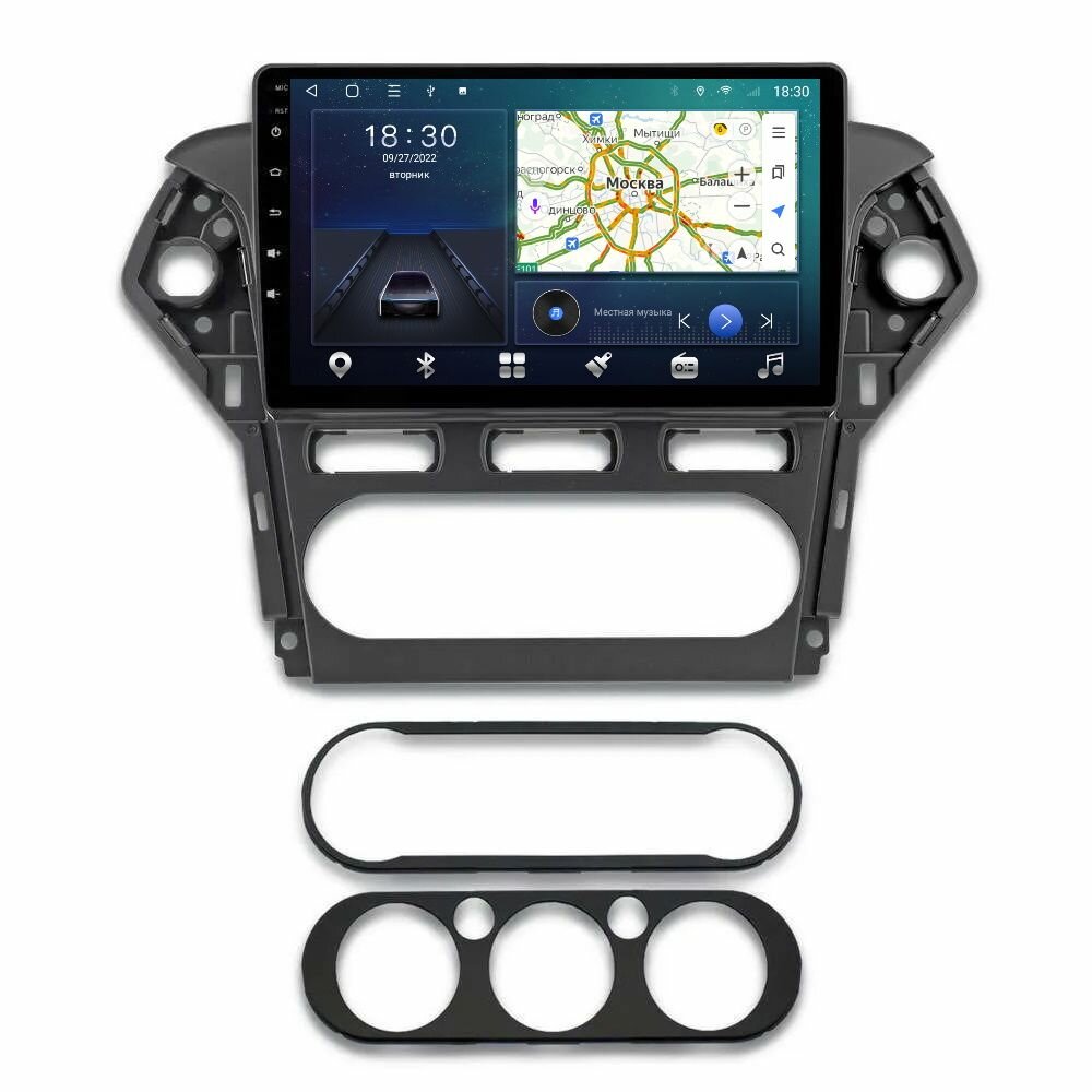 Магнитола CRS-300 Форд Мондео 4 Ford Mondeo IV 2011-2015 - Android 13 - Процессор 8 ядер - Carplay - DSP 36 полос - 4G(Sim)