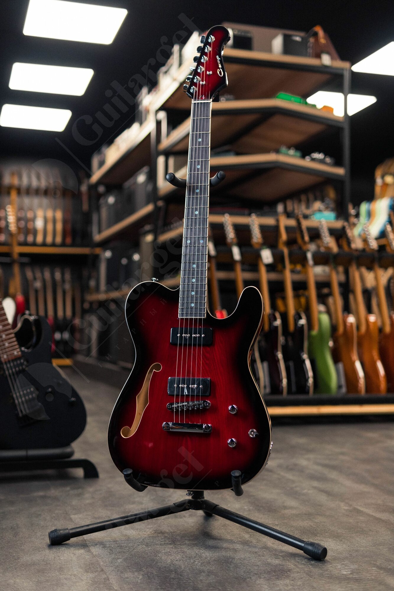 Полуакустическая гитара Caraya E219RDS