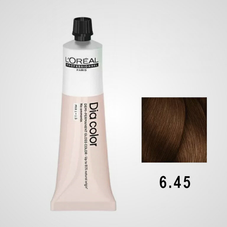 Краска для волос Dia Color 6.45 60 мл L'Oreal Professionnel Dia Color Краска 60 мл