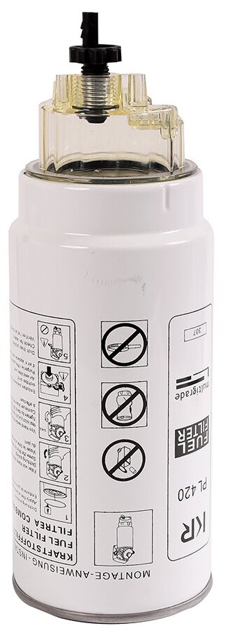 Фильтр топливный с отстойником для сепаратора PL420