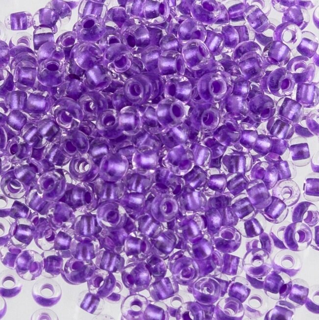 Бисер Preciosa 38928 фиолетовый 10/0, 5 гр,1 шт.