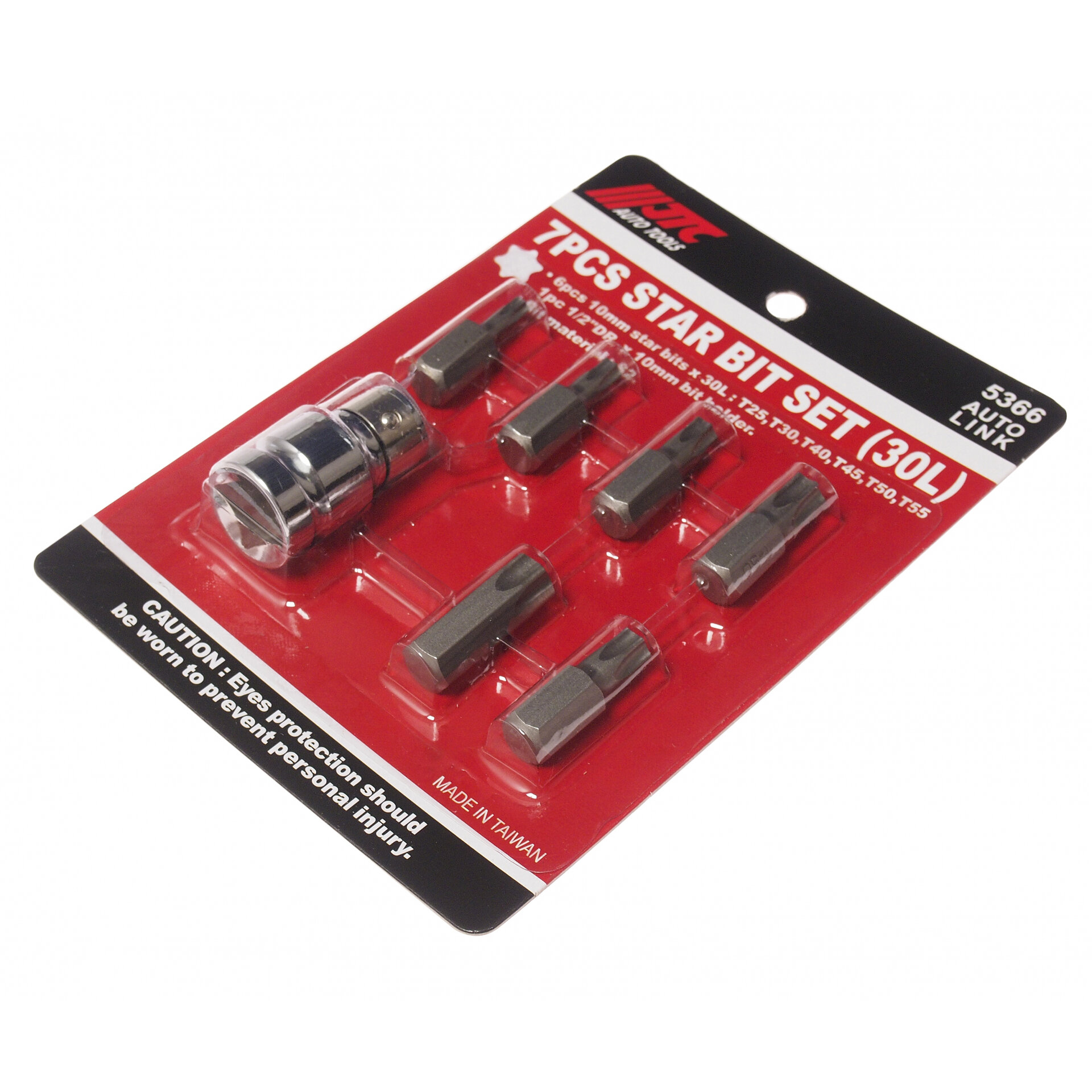 Набор бит 1/2" TORX Т25-55 7 предметов, JTC JTC-5366 (1 шт.)
