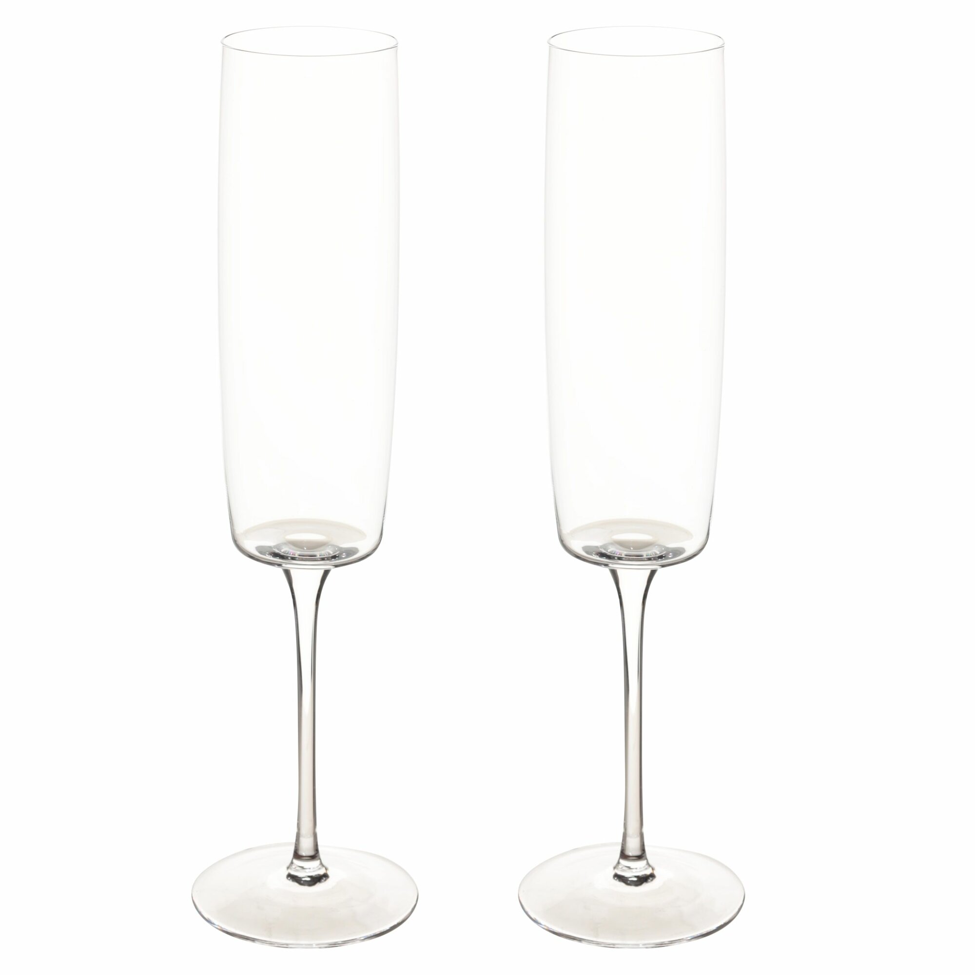 Бокал для шампанского, Kuchenland, 260 мл, 2 шт, стекло, Lienza