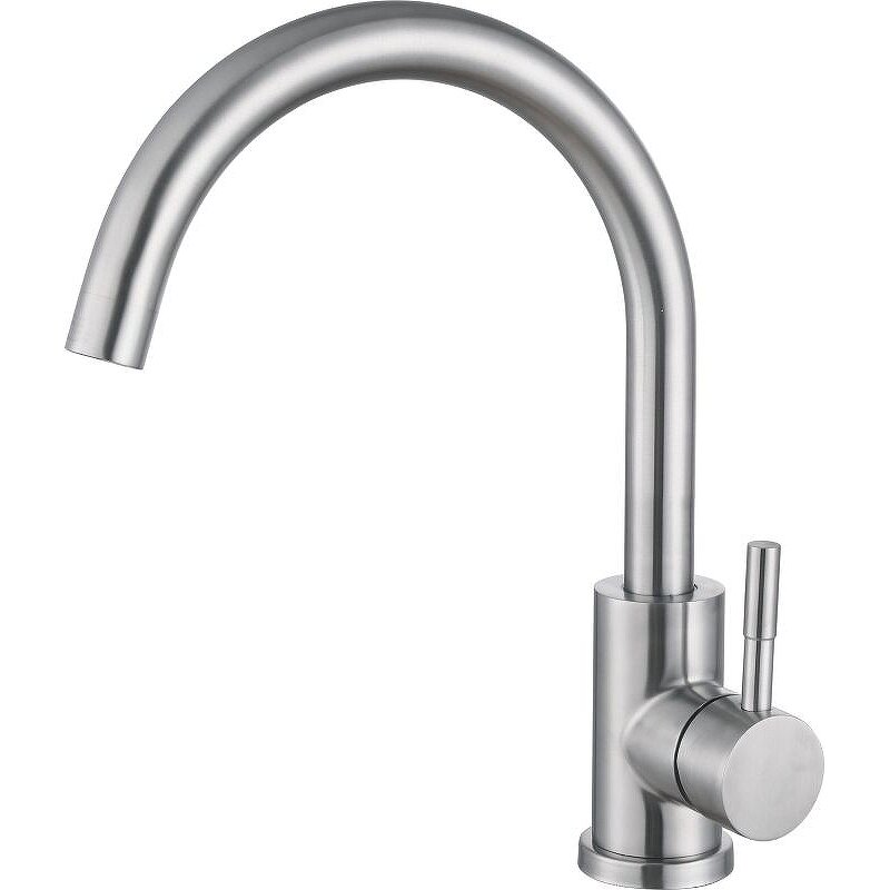 Смеситель для кухни Haiba HB72304-3, сталь
