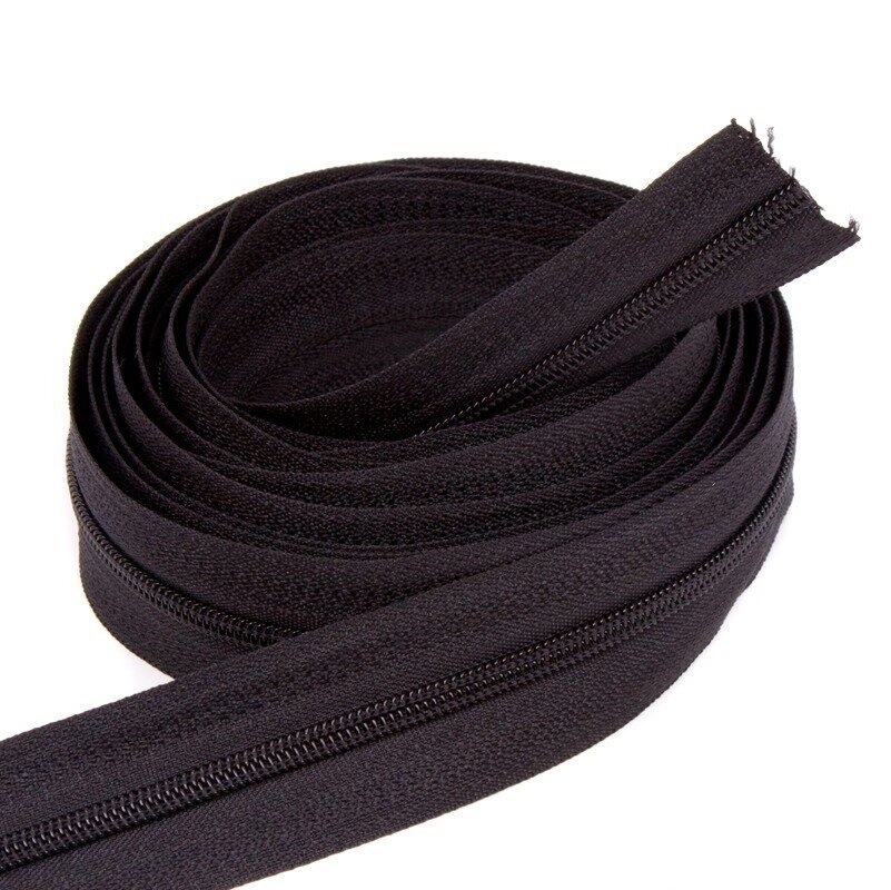 Молния рулонная тип Т-7 черный 5 метров