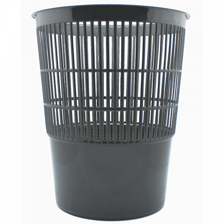Корзина для мусора 14л решетчатая серая Attomex арт.4106703. Количество в наборе 3 шт.