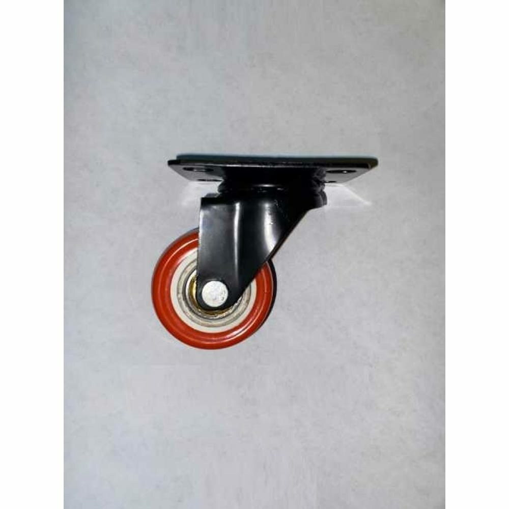 Мебельное колесо TOR SCz 25 50 мм поворотное площадка, PVC, полипропиленовый обод, подшипник