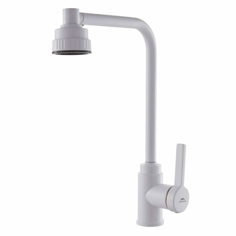 Смеситель для кухни FASHUN белый A54031-8