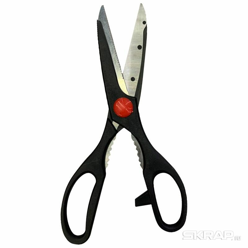 Ножницы технические Park 21,5 см синие многофункциональные толщина лезвий 1,4 мм