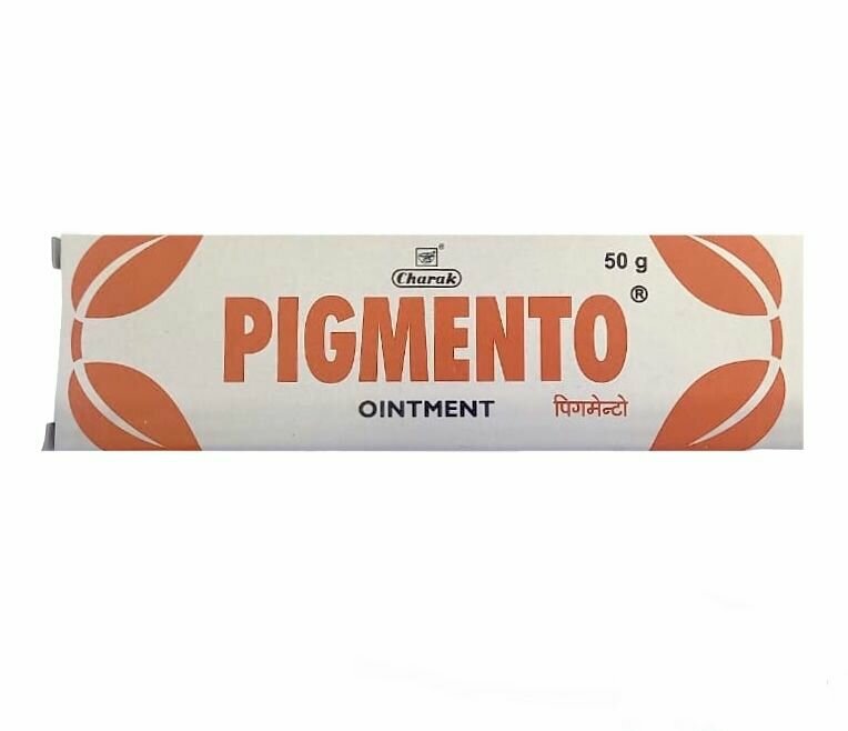 PIGMENTO Ointment Cream, Charak (пигменто, мазь от проблем пигментации, Чарак), 50 г.