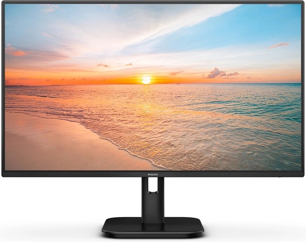 Монитор Philips 23.8 E Line 24E1N1100A черный IPS LED 16:9 HDMI M/M матовая 1300:1 250cd 178гр/178гр