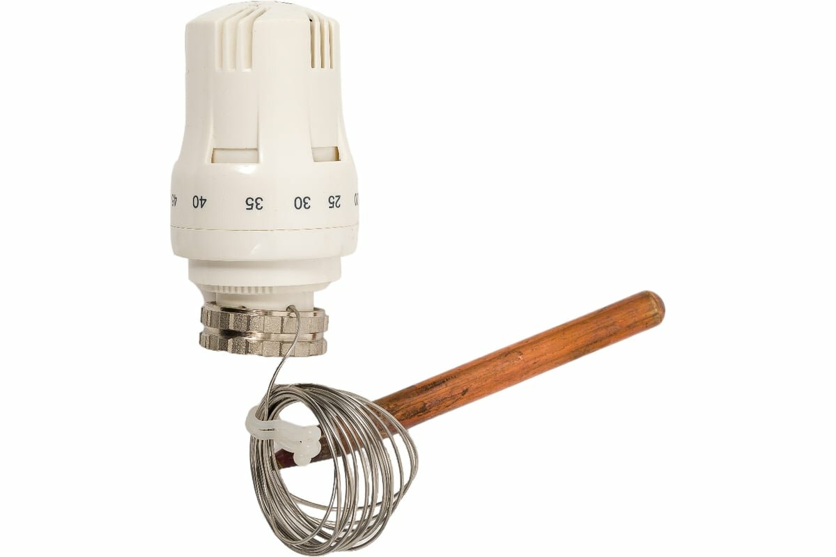 Rvc ТП Термостатическая головка с выносным погружным датчиком NEW 12836