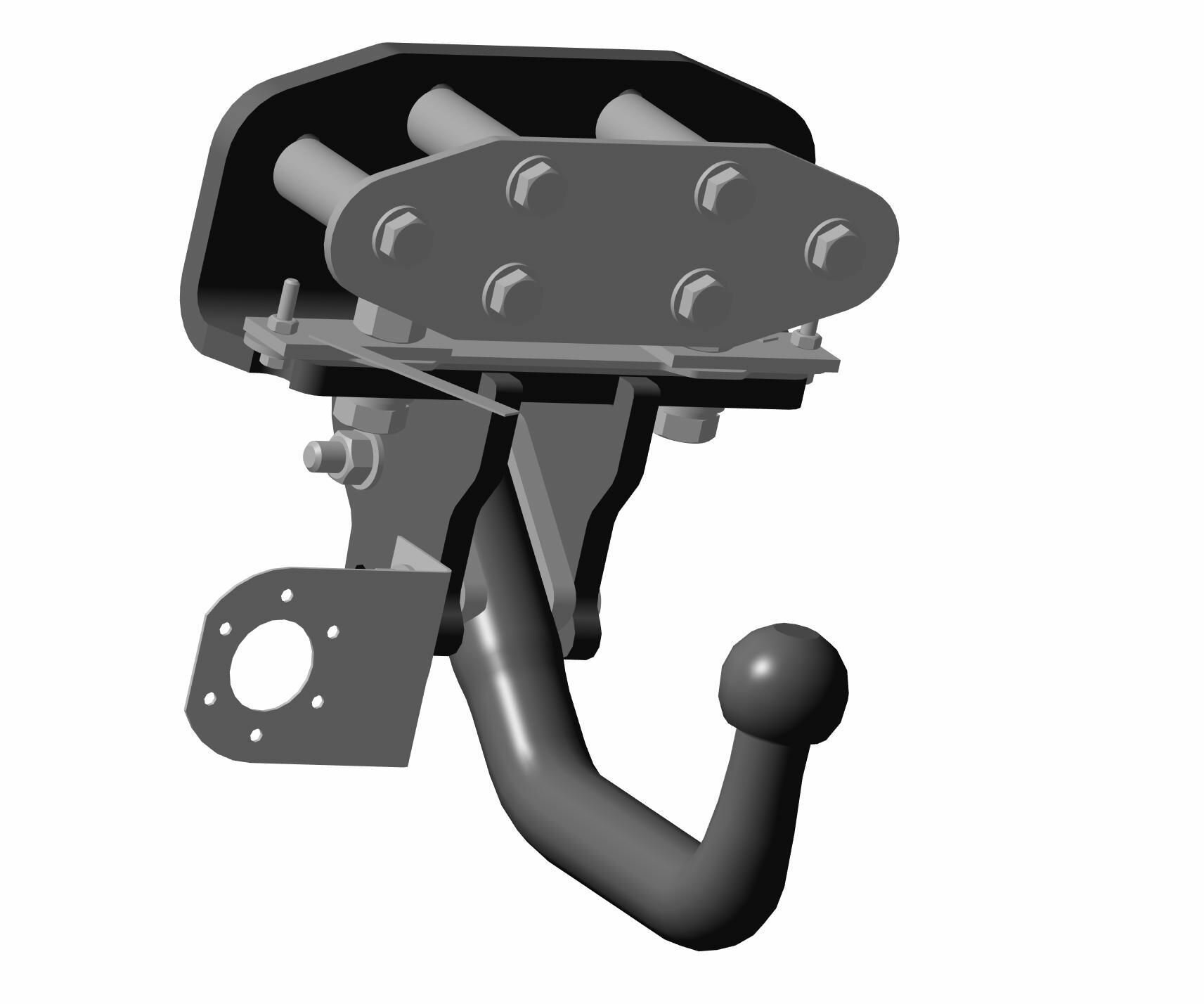 Фаркоп WESO 3099-A на Lexus LX 2010 -