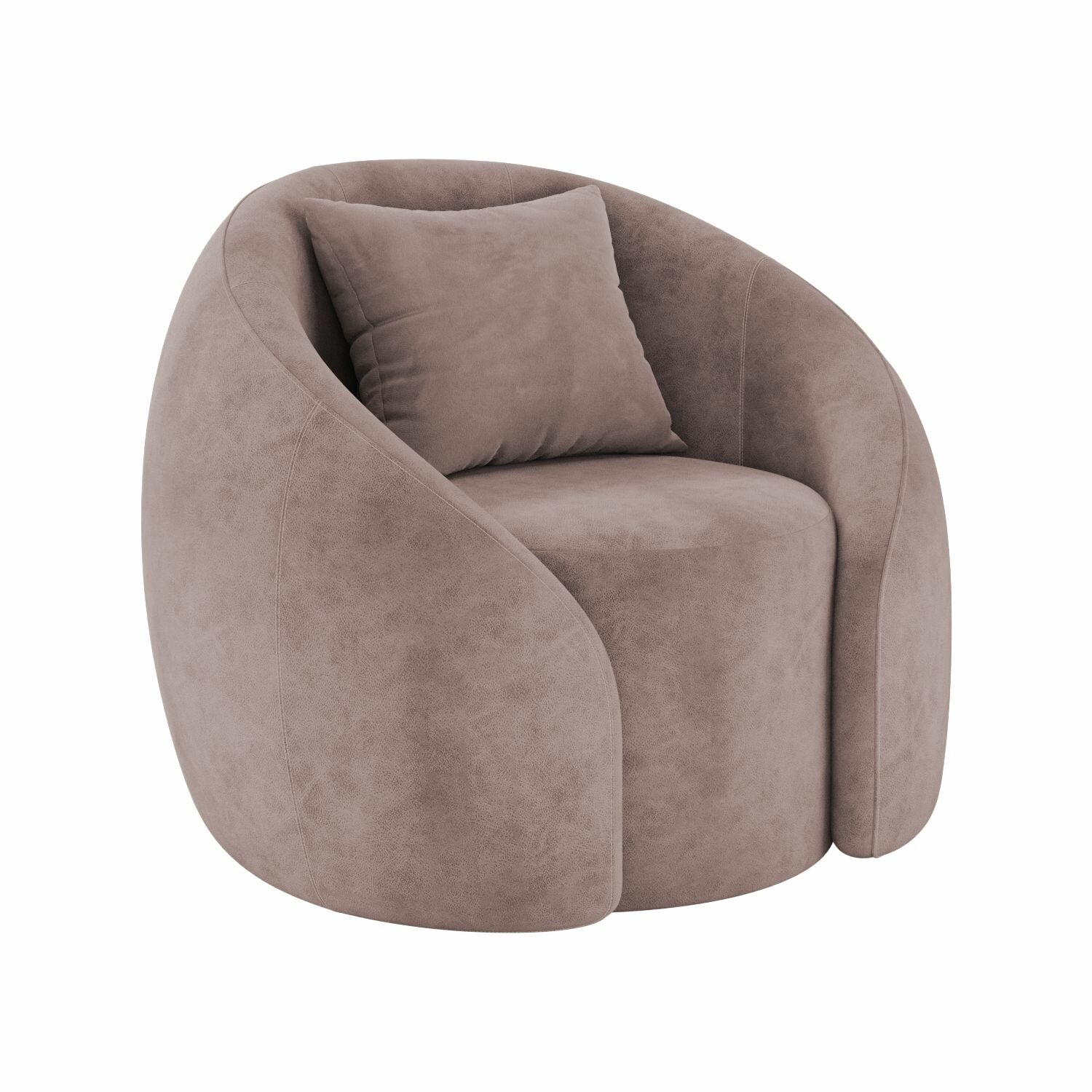 Кресло в современном стиле мягкое ROTONDO