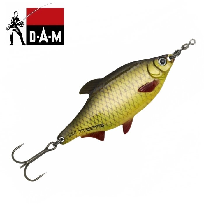 Блесна Колеблющаяся DAM Effzett Roach Spoon 70мм/17г, цвет Rudd