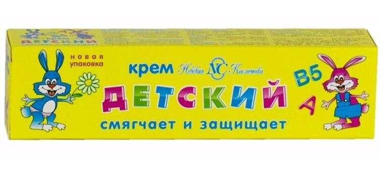 Крем для тела Невская Косметика защитный детский 40 мл x 3 упаковки
