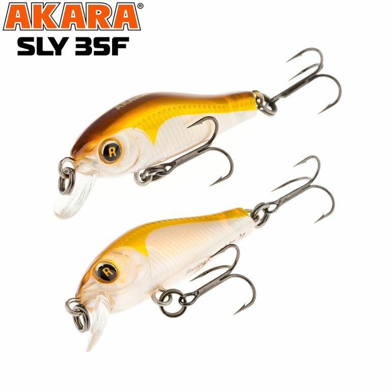 Воблер Akara Sly 35F 2,0гр. (1/14 oz 1,4 in) A76