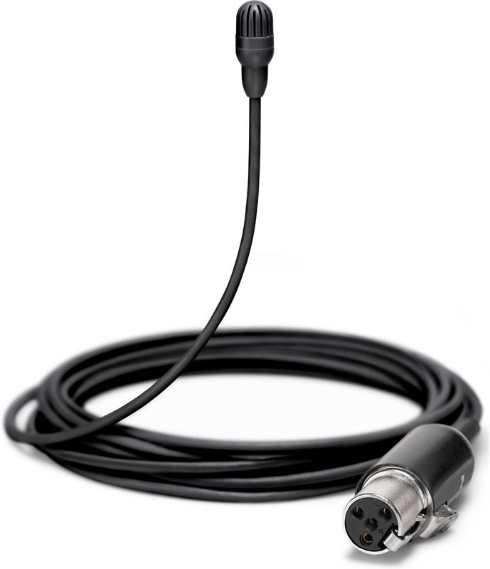 Shure tl47b/o-mtqg субминиаютрный петличный микрофон shure twinplex™, разъем mtqg/ta4f, цвет черный, аксессуары в комплекте