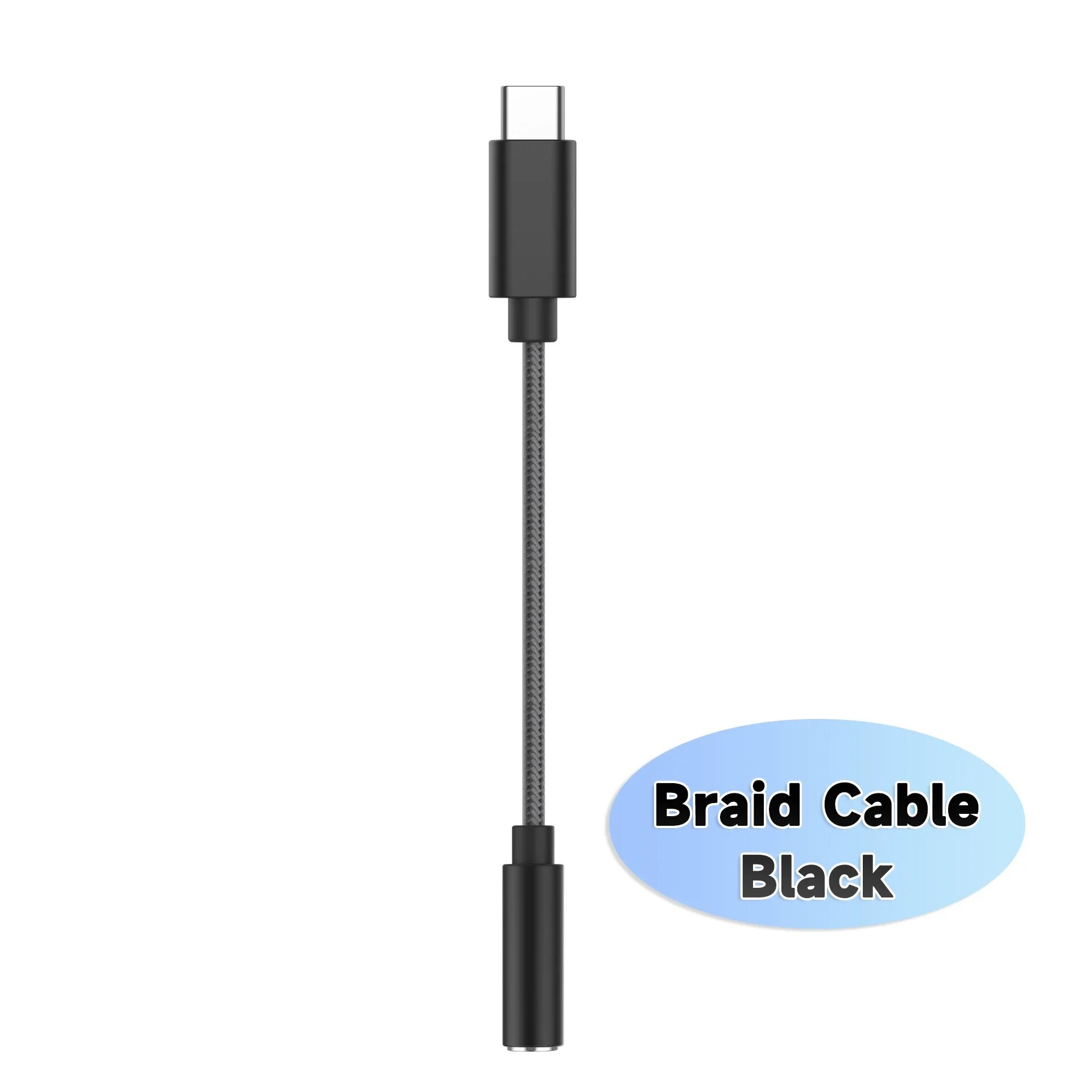 Премиальный портативный ЦАП USB Type-C до 3,5 мм CX31993 черный