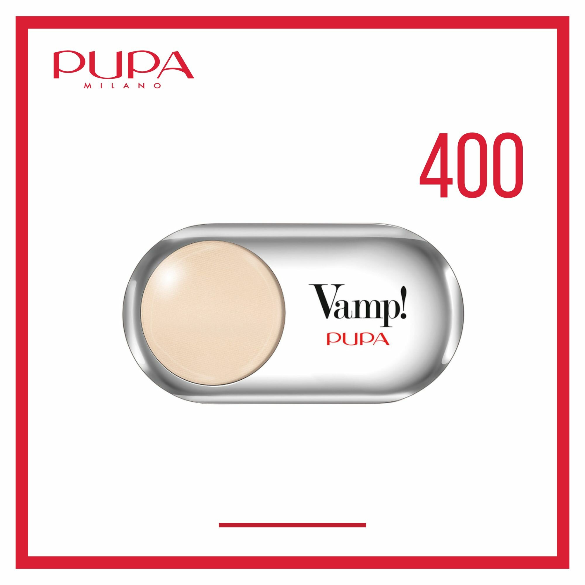Pupa Milano Тени для век VAMP! Matt запеченные, 1,5 г, 400