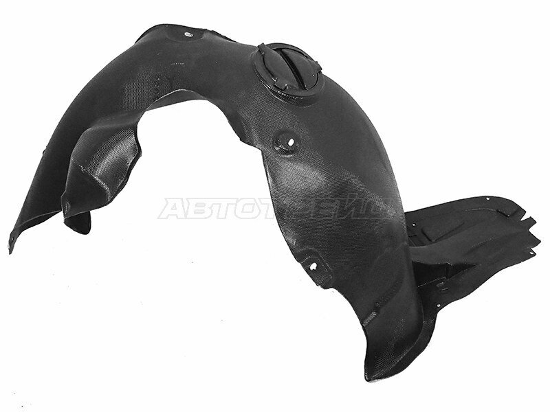 Подкрылок SAT ST-11-0249, Skoda Rapid, передний, левый, черный