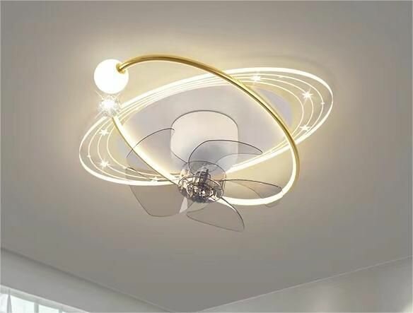 Потолочный светильник для современной гостиной Artpad PL777 LED Золотой Черный