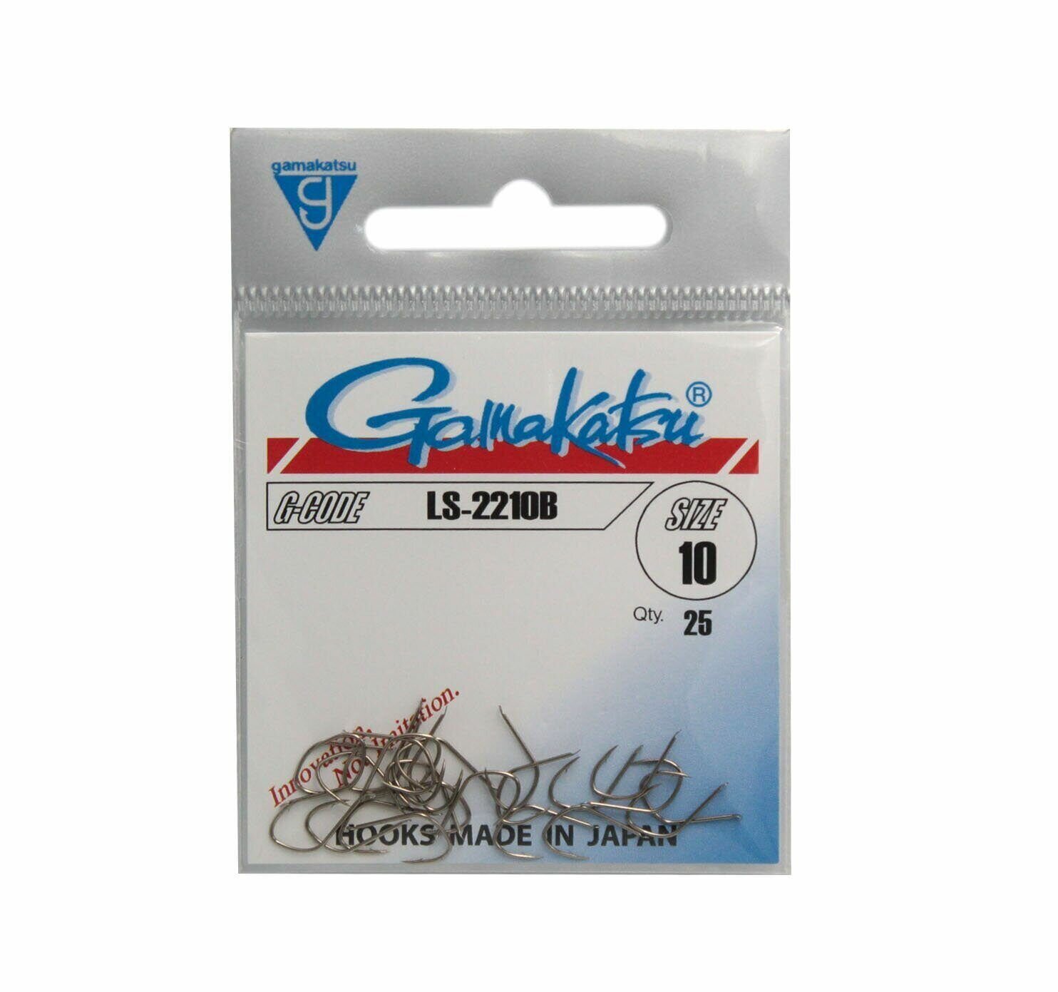 Крючок одинарный Gamakatsu LS-2210B Bronze N14