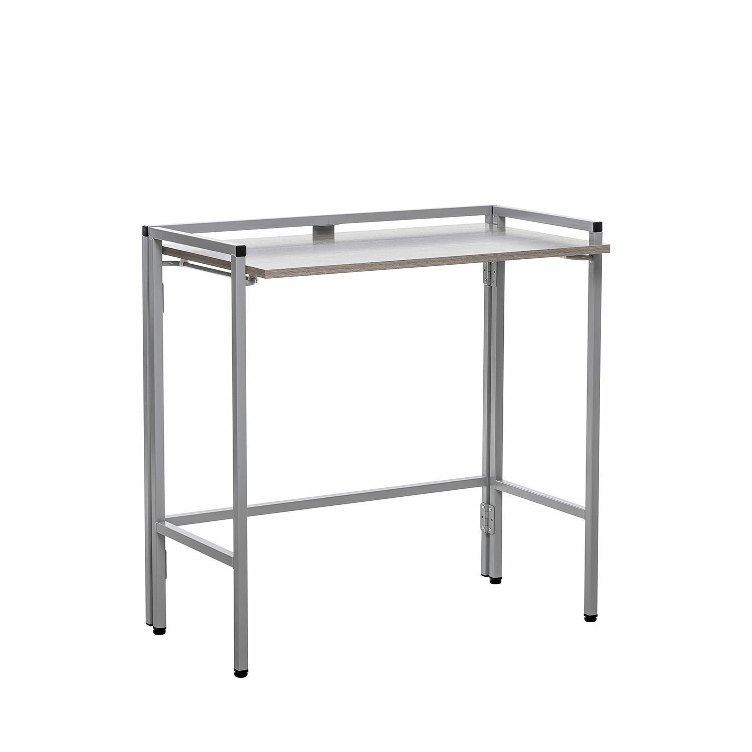 Стол раскладной Leset Энзо 800 каркас серый, Атлас Светлый