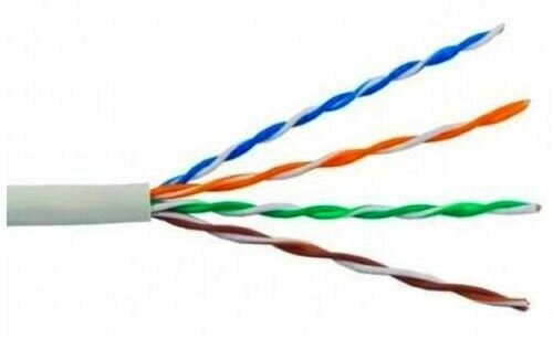 Кабель Cablexpert, UTP5e, 4 пары, 0.40 мм, CCA, однож, 305 м, серый UPC-5040E-SOL