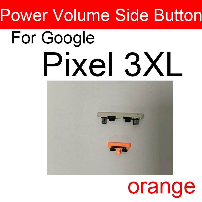 Боковая кнопка включения/выключения громкости и питания для Google Pixel 3 3A 3XL XL