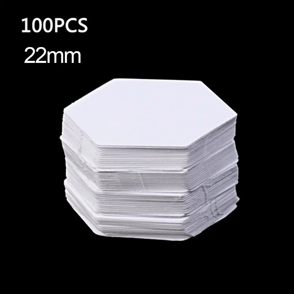Шаблоны для квилтинга Hexagon 100 шт. 22mm