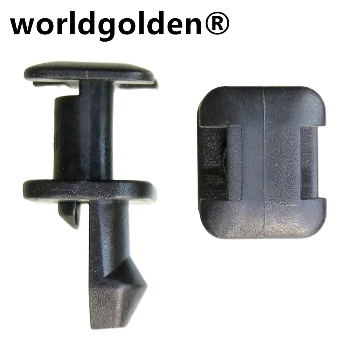 Worldgolden 10 шт. пластиковые крепления для BMW 5 7 серии E32, E34, Z1, зажимы для обшивки лобового стекла и панели винтовки 51711928946