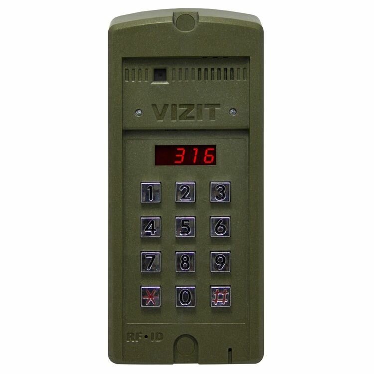 БВД-316FCP блок вызова домофона Vizit