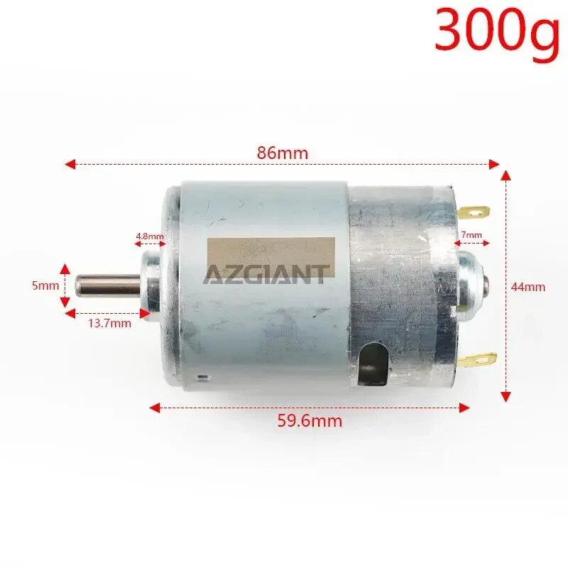 Двигатель постоянного тока AZGIANT RS755VC-4540 18В OEM Motor