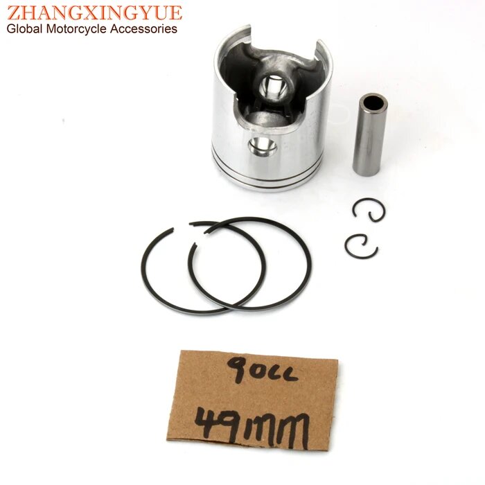 Мотоцикл 50 70cc 90cc 40,3 мм 47 мм 49 мм Комплект поршней для MBK TZR X-Power R X-Limit SM Trail 50cc AM6 2T Minarelli 90cc 49mm