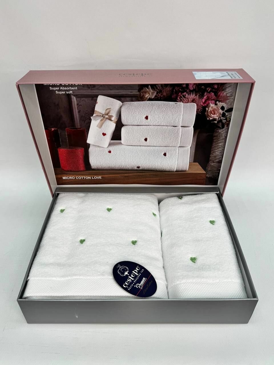 Полотенца махровый mecro cotton