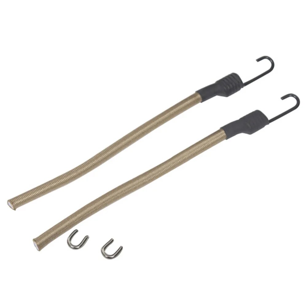 Тактические крепления для шлема, нейлоновые веревки 2 шт, Khaki, Зеленый