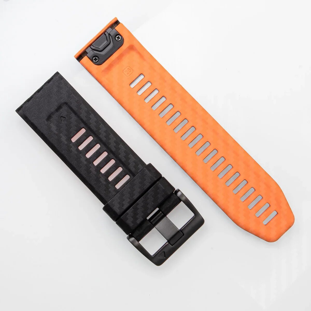 Ремешок из углеродного волокна для Garmin Fenix 8/5X/6X/7x/Tactix7pro