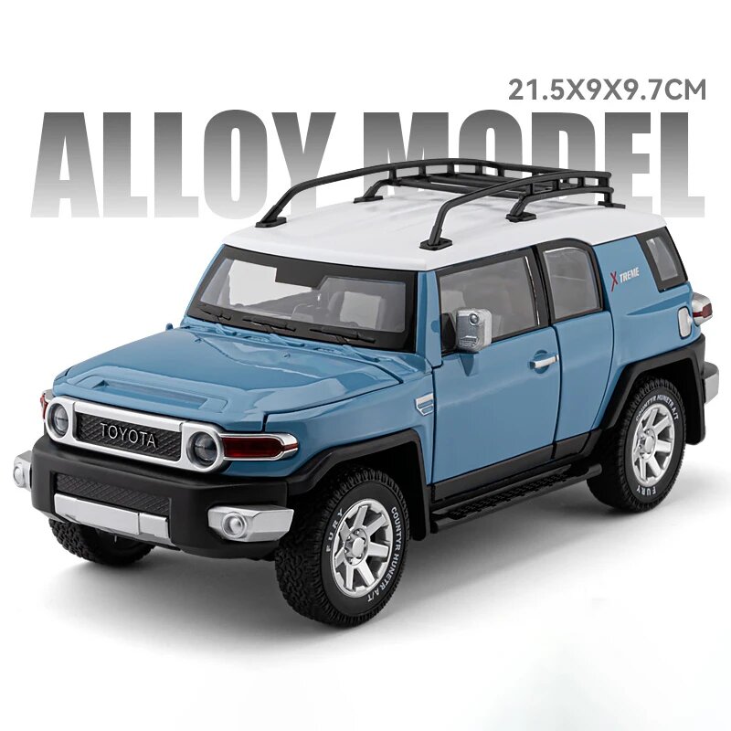 WELLY 1:24 TOYOTA FJ Cruiser игрушечный автомобиль, Blue