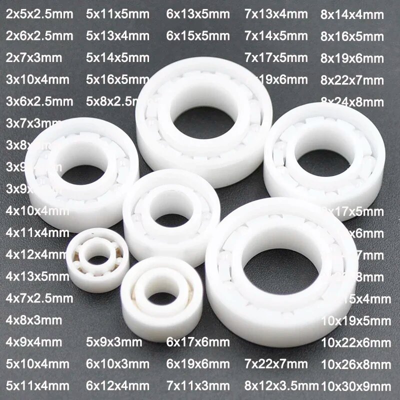 Керамические подшипники 1Pc, 8x12x3.5mm