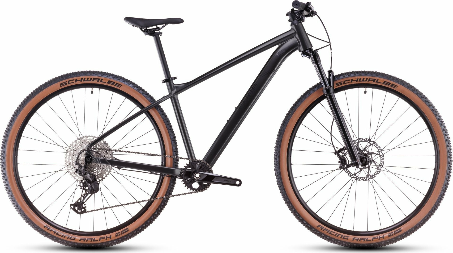 Велосипед 2025 Cube Reaction SLX slateblack´n´black L