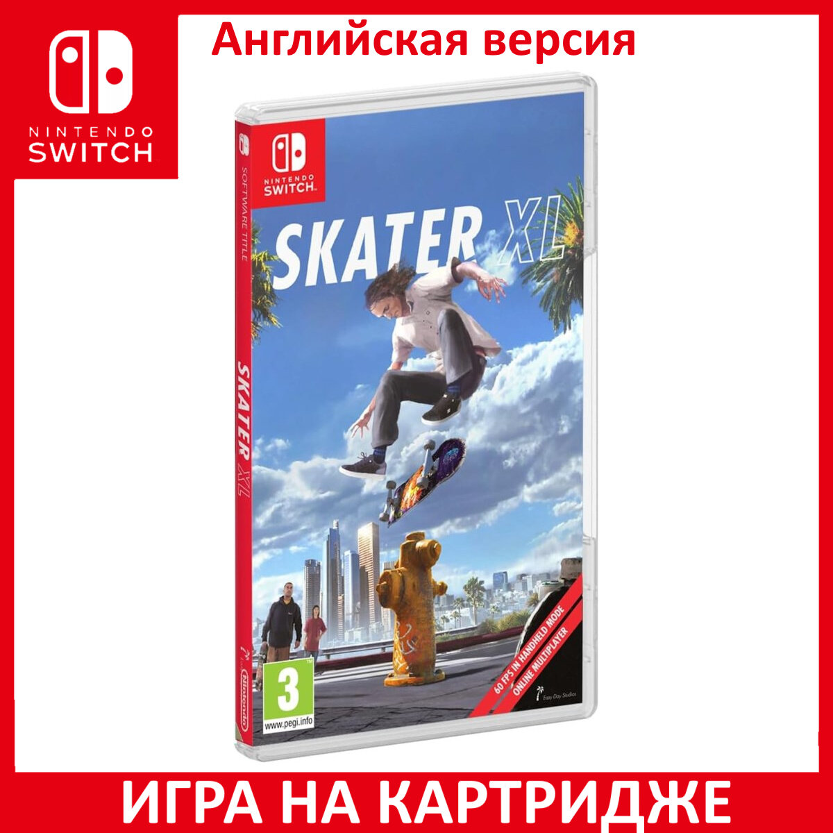 Игра Skater XL Switch Английский язык Картридж на Nintendo Switch