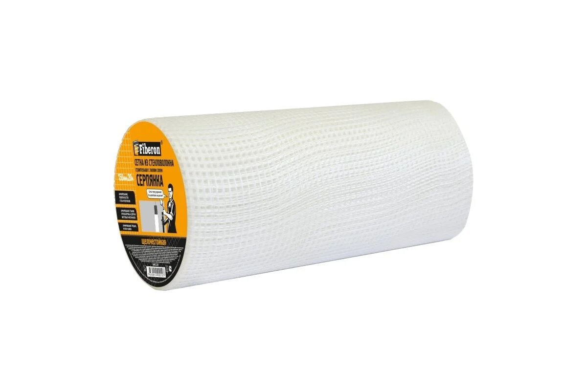 Fiberon Серпянка из стекловолокна 150 мм x 20 м 124940 для армирования конструкций