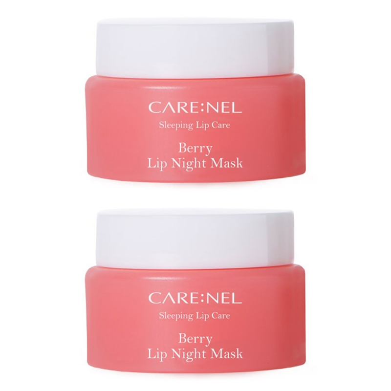 Ночная маска для губ CARE: NEL, с экстрактами ягод, Berry Lip Night Mask, 23 г, 2 шт