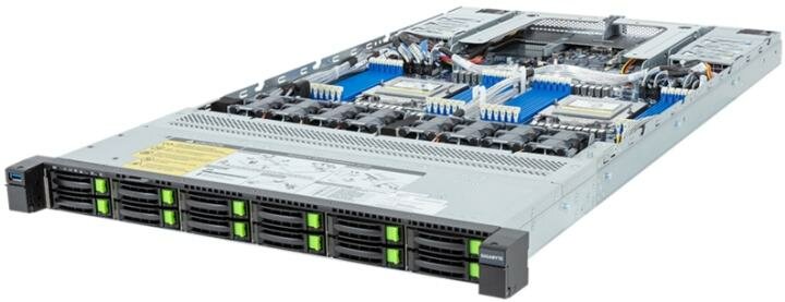 Никс gS9900a/pro1U Z0869448 EPYC 9254/384 ГБ/1 x 1.6 Тб SSD/Aspeed AST2600