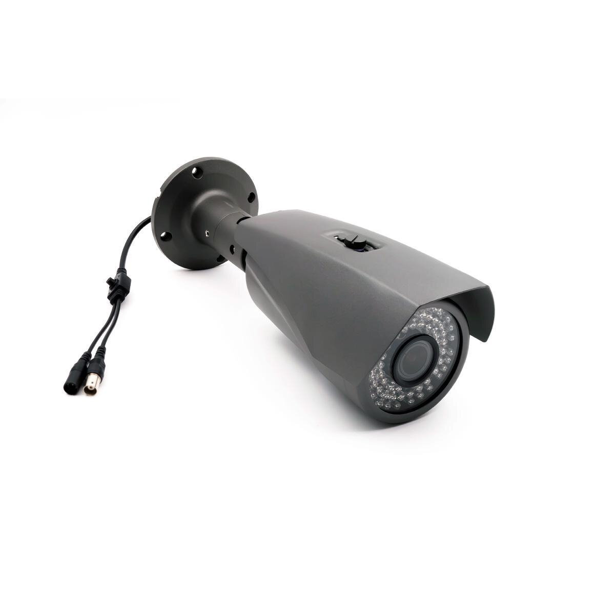 Внешняя 4K (8MP) AHD камера наблюдения KDM 227-V8(4К) с ночной подсветкой - камеры видеонаблюдения 8 мегапикселей.