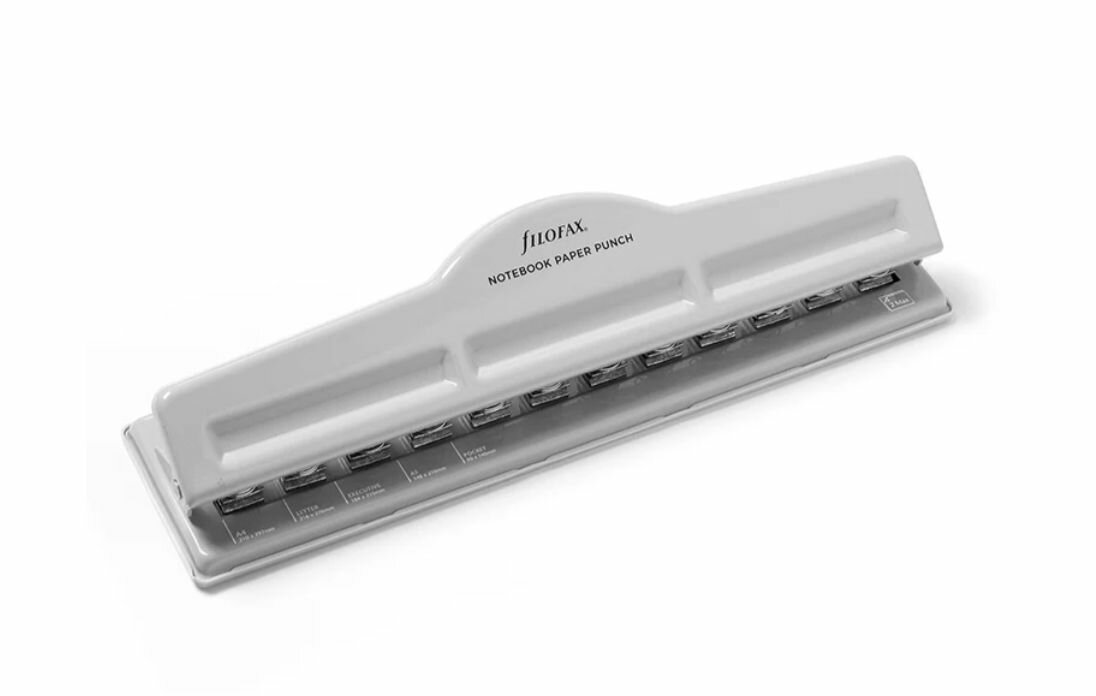 Дырокол Filofax для бумаги для блокнотов на спирали А6, А5, А4, letter, executive