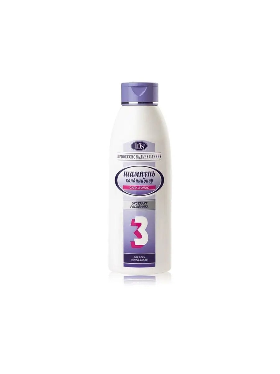 ПрофЛиния Шампунь№3 Сила волос Масло репейника для всех т